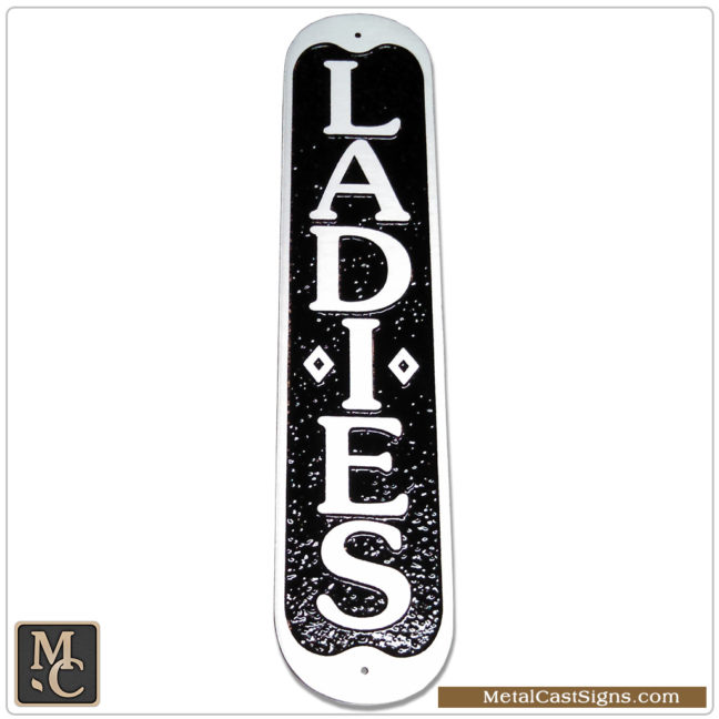 PULL – Bronze Door Sign – Metal Cast Sign Co.